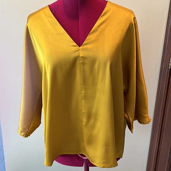 Banana Republic | Tops | Banana Republic Nwt On Trend Mustard Colored ...